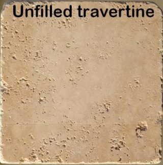 How to fill & repair holes in Travertine & Limestone floor tiles